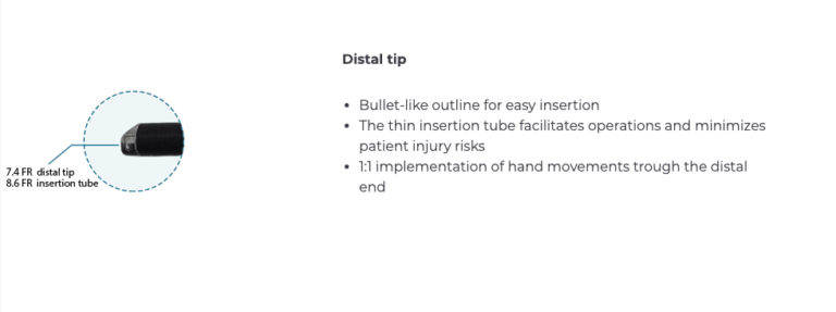 URS Disposable Digital Flexible Ureteroscope WISCOPE® - Orfe Tıbbi ...