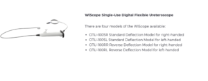 URS Disposable Digital Flexible Ureteroscope WISCOPE® - Orfe Tıbbi ...